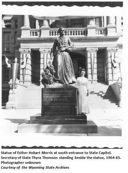 Women's History Month: Esther Hobart Morris | Wyoming State Library