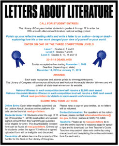 Get Ready for Letters About Literature - Wyoming State Library
