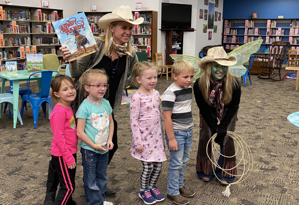 Rowdy Randy Makes the Rounds, Thanks to LSTA Funds - Wyoming State Library