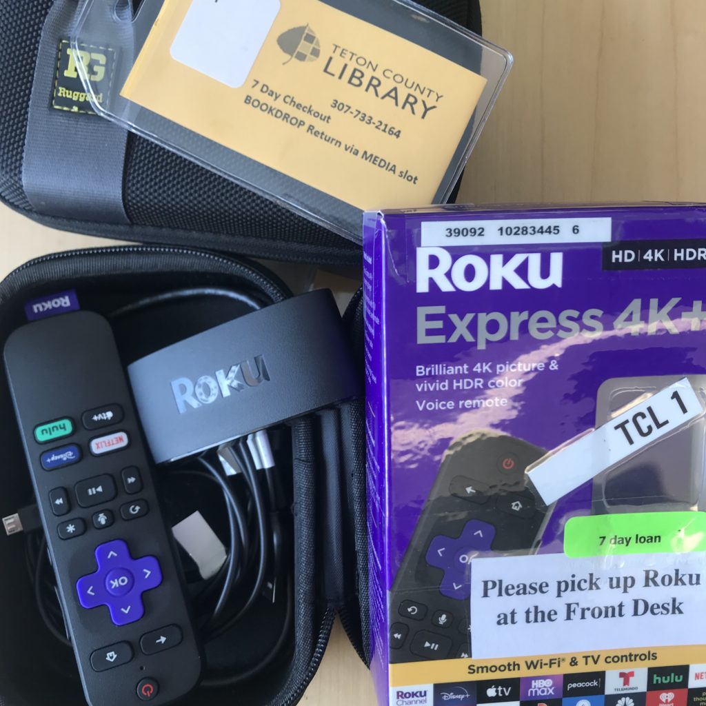 Teton County Library Adds Roku Sticks to Collection - Wyoming State Library