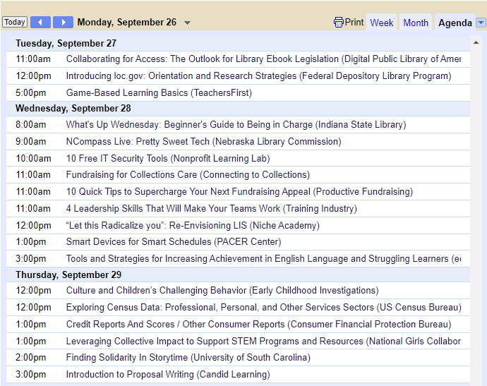 Free Continuing Education Events for the Week of September 26 - Wyoming ...