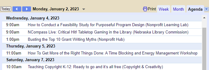 Free Continuing Education Events for the Week of January 2 - Wyoming ...