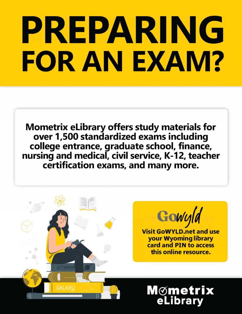 Mometrix Test Prep Added to GoWYLD - Wyoming State Library